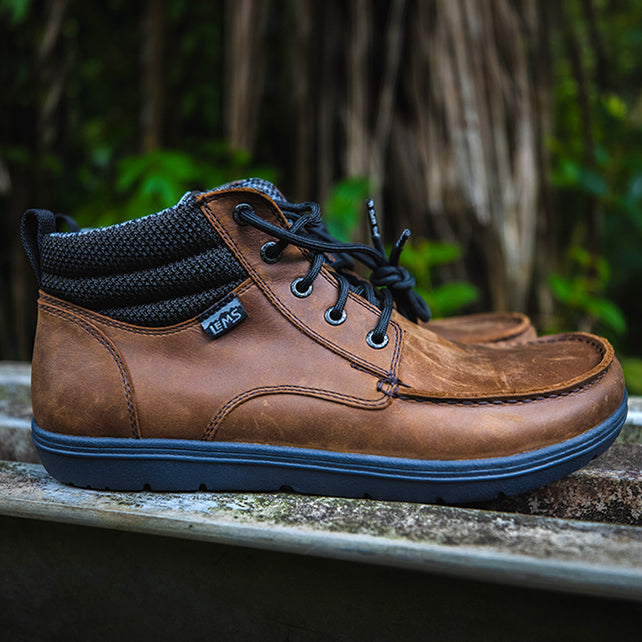 Men's Boulder Boot Mid Leather – Lems Shoes