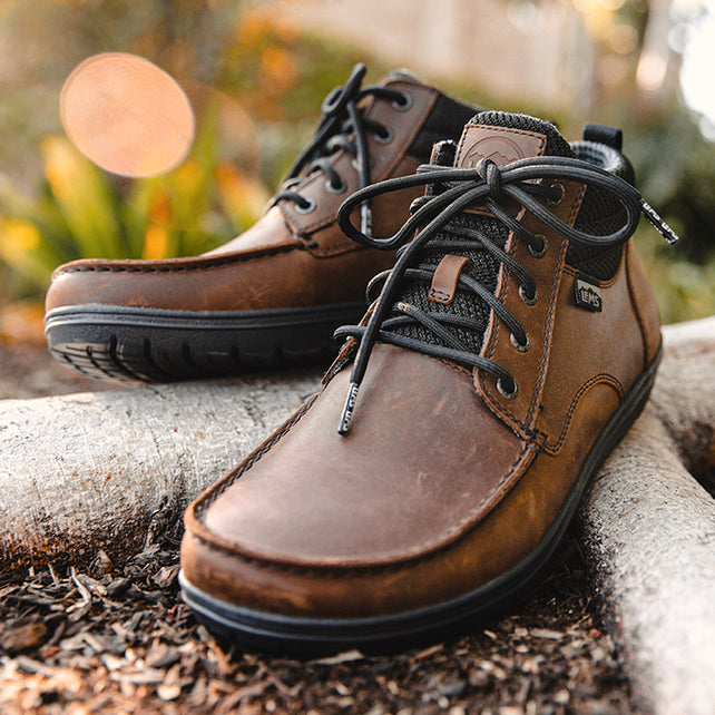 Men's Boulder Boot Mid Leather – Lems Shoes